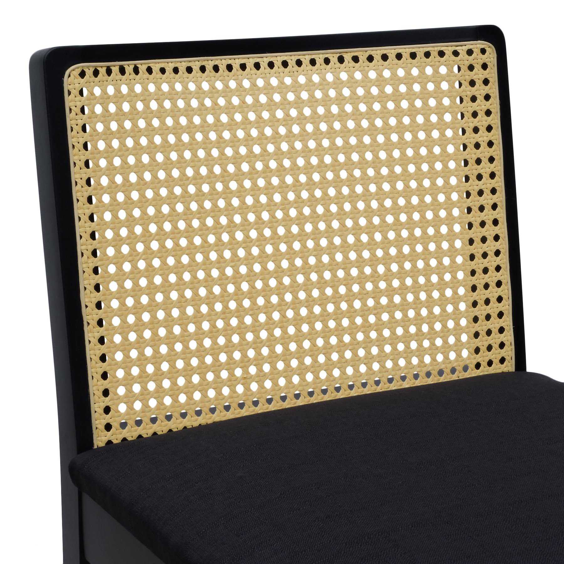 Banqueta Média Pérola Madeira Maciça com Telinha c/ 62cm Altura - Preto ...