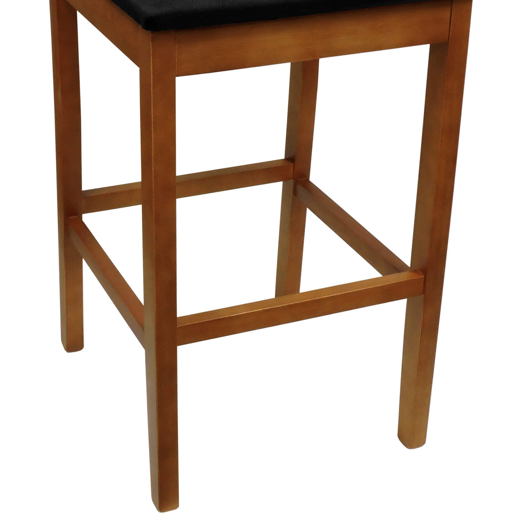 Banqueta Alta Bistrô Lyon Encosto Telinha Natural Madeira Maciça ...